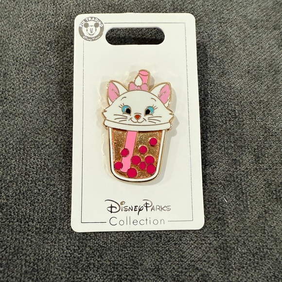 Disney | Toys | Disney Parks Marie Bubble Tea Pin | Poshmark